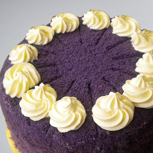 Ube Macapuno Cake | Red Ribbon Bakery