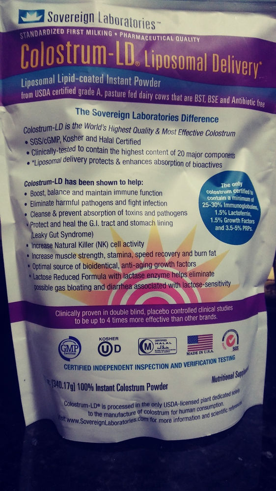 Colostrum for adults