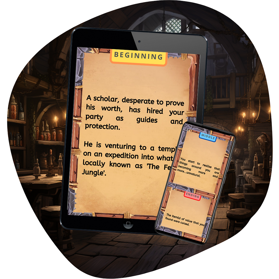 PlotCards: Digital Deck - DnD story-building cards | Sarsen Games