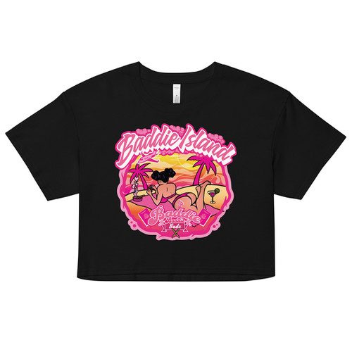 Baddie Island - Women’s crop top | Natalie Nunn