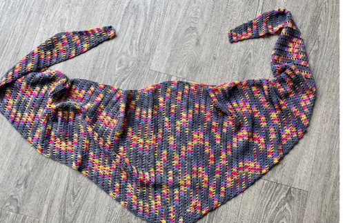 Carousel Crochet Shawl Pattern | woolistheanswer