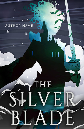 The Silver Blade Book Cover Design | Lily Dormishev