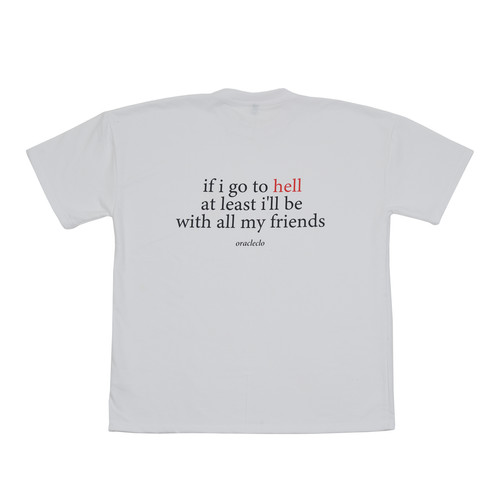 Hell Tee White | Oracle Clothing
