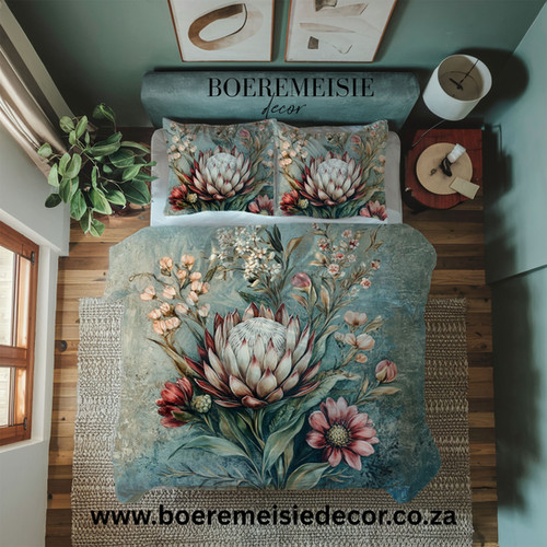 Green shade Protea 1 | boeremeisie-decor