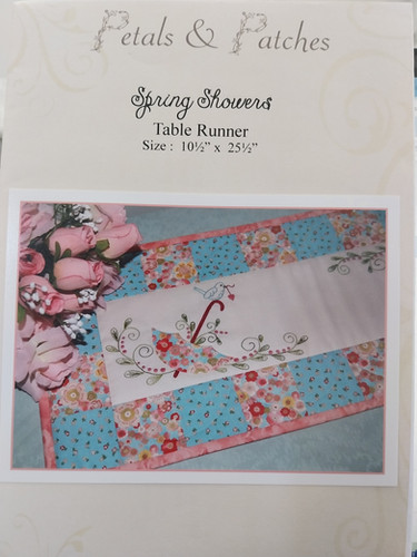 Spring Showers Table Runner Kit - Petals & Patches | The Sewing Stable