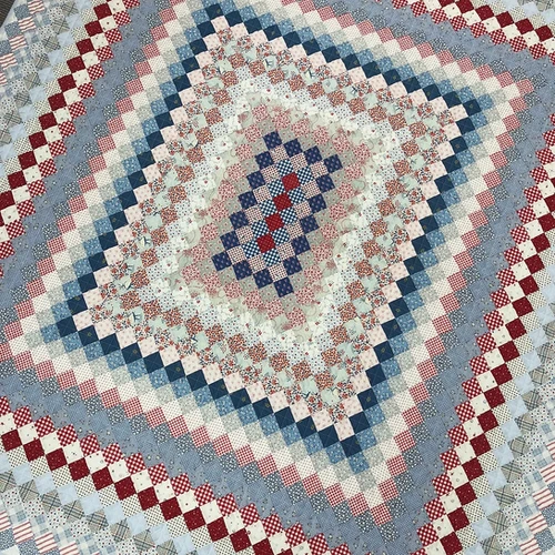 Square Dance Quilt Kit (Soft colourway) | The Sewing Stable