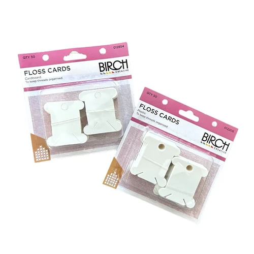 Birch Floss Cards - Pack of 50 | The Sewing Stable