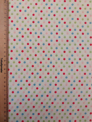Happy Sweet Collection Multi Colour Spot | The Sewing Stable