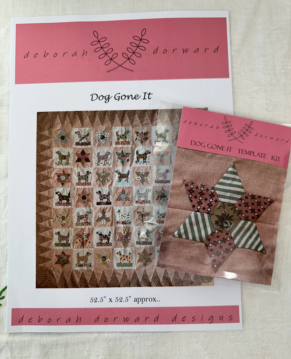 Dog Gone It Quilt Pattern and Template Set - Deborah Dorward | The ...