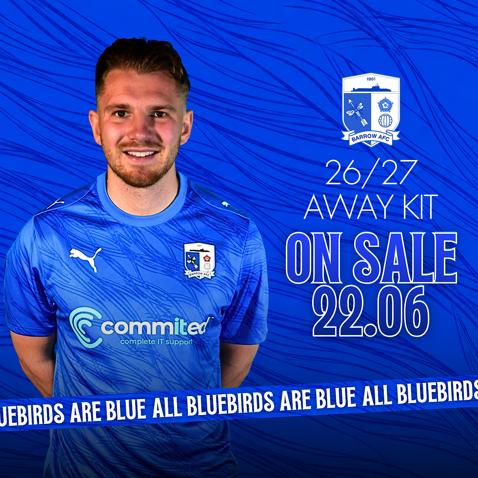 All Bluebirds Are Blue: Away Kit Launches Monday