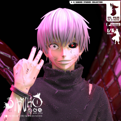 Kaneki Ken STL | Samiho Studios
