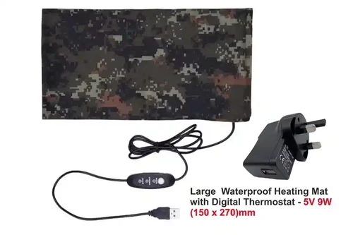 Heating Mat with Thermostat for Ant Farm Ants Nest Large 9W