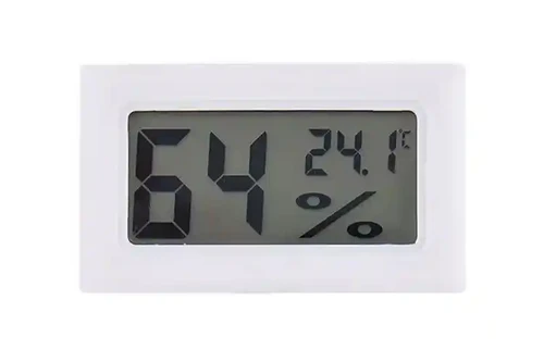 Mini LCD Digital Thermometer Humidity Meter White| Ant Farms & Kits ...
