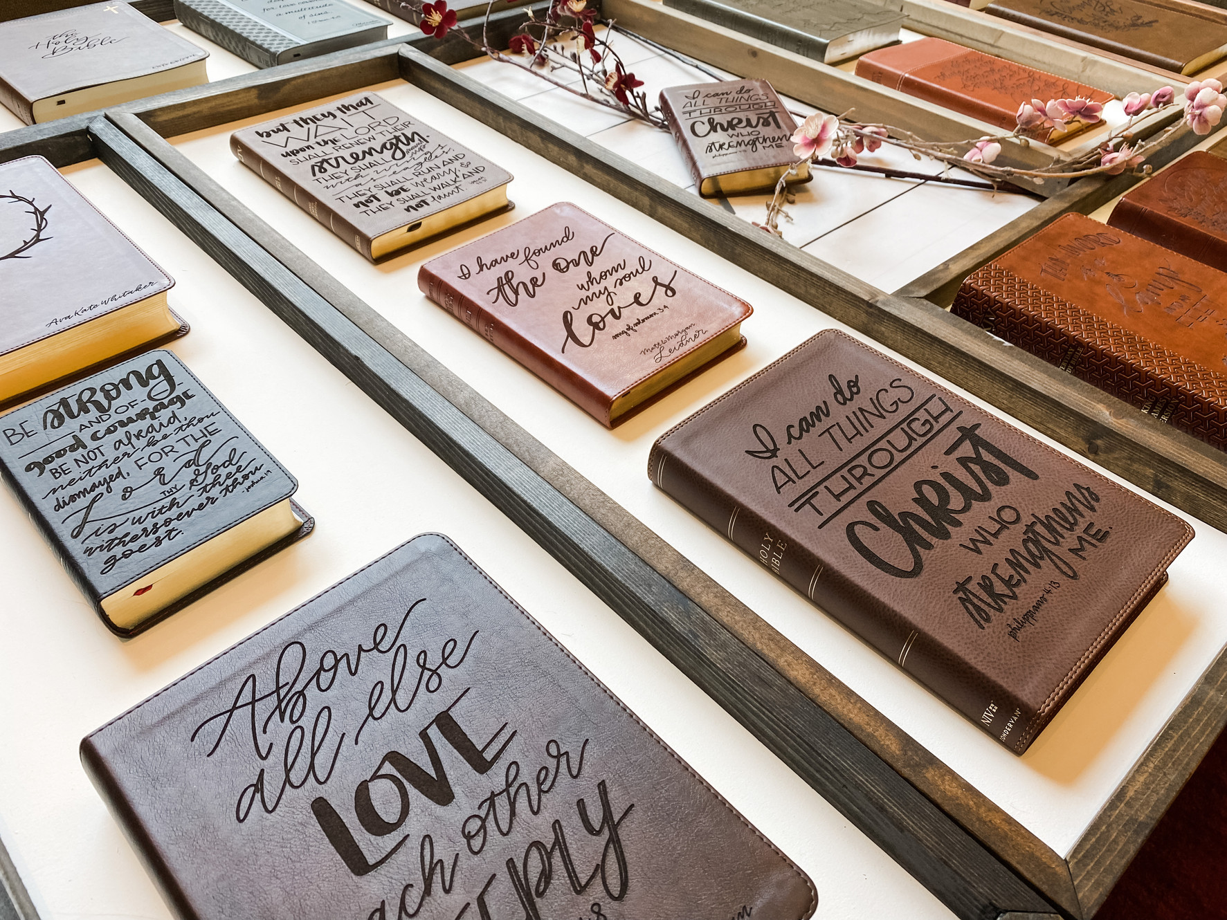Joy Creative Bibles | Beautiful Custom Engraved Bibles