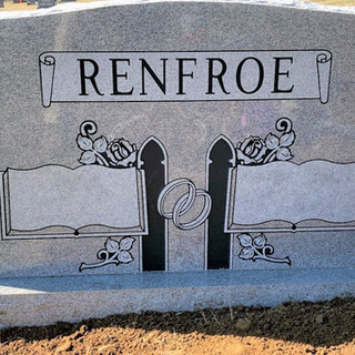 Double Horizontal Monuments | Bailey Granite & Mon