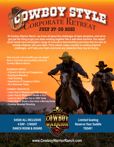Cowboy Warrior Ranch Retreat | Cowboy Warrior Ranch
