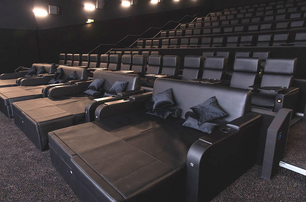 O cinema mais luxuoso do país fica no UBBO... todas as salas têm ...