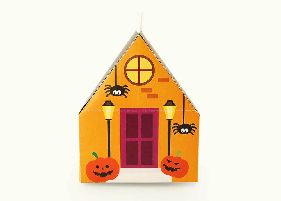 Haunted House Treat Box Crafts Printable