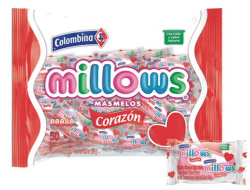 Masmelo Millows Corazón x 50 | DEPOSITO 20