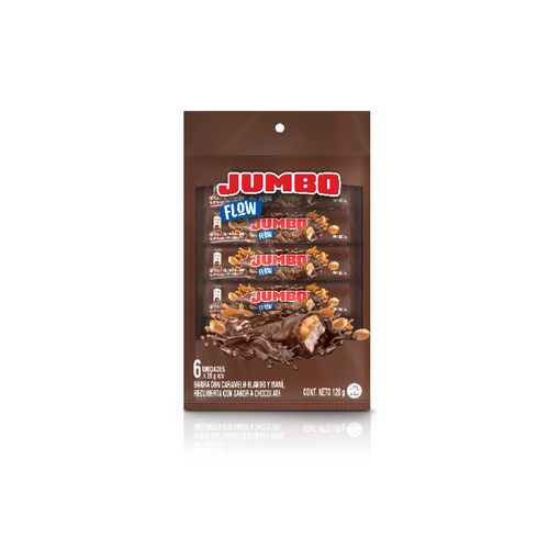 Jumbo Flow chocolate 20g x 6 | DEPOSITO 20