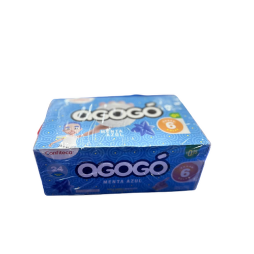 Chicle Agogo Menta Azul 24 U | DEPOSITO 20