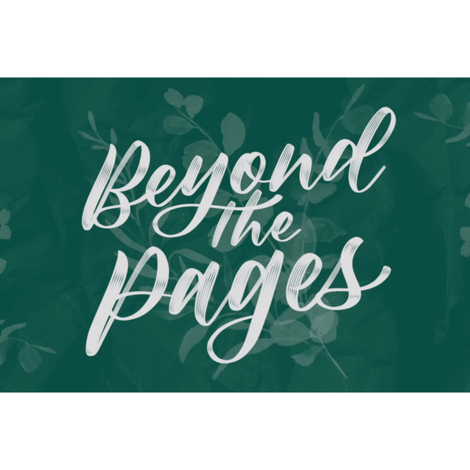 Beyond the Pages | Books & Spreadsheets