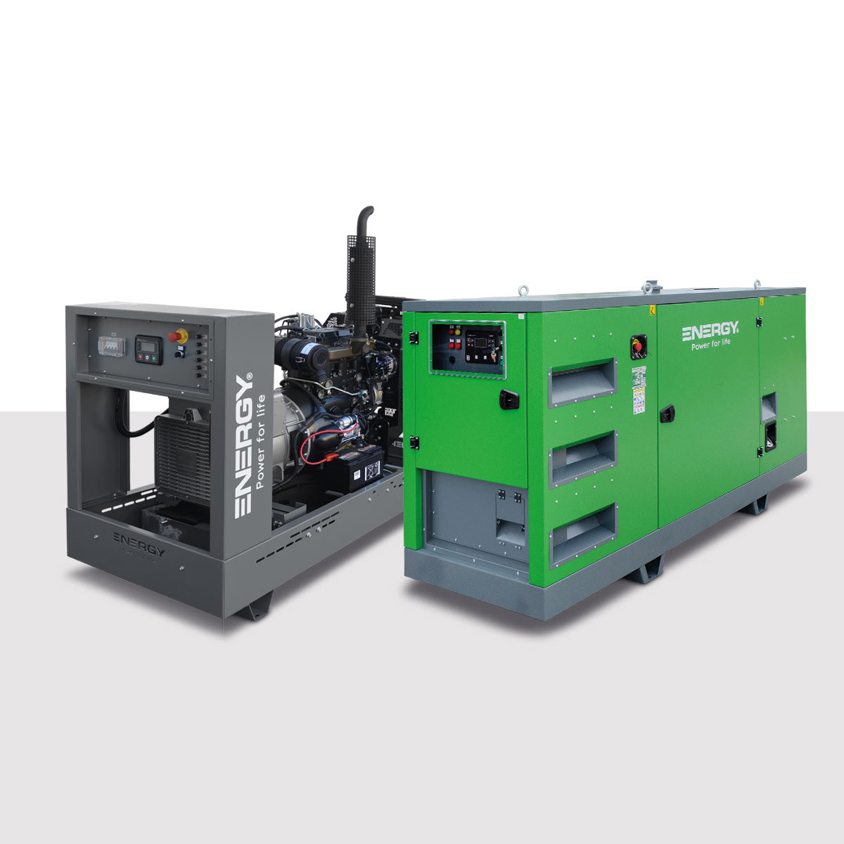 Three-phase diesel generators for the industrial, civil and ...