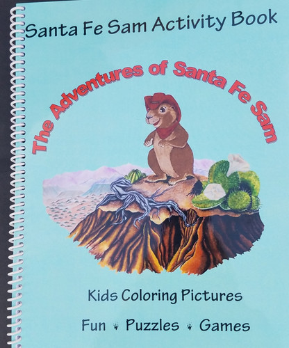 Santa Fe Sam Activity and Coloring Book | Santa Fe Sam