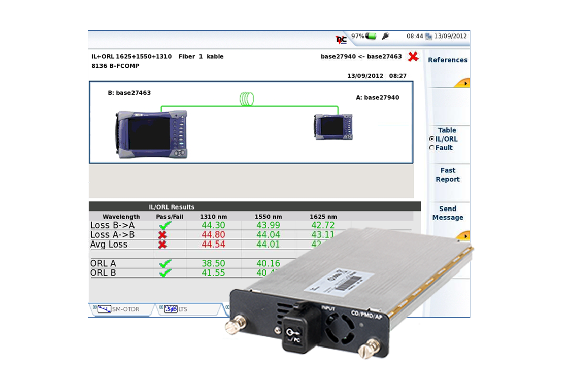 VIAVI FiberComplete 8100 Series