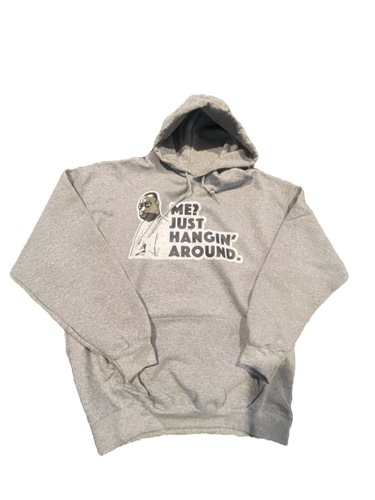 JUST HANGIN AROUND HOODIE | Beetle Merch Cuppa