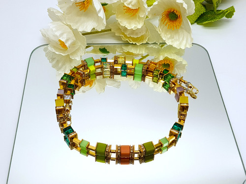 GeoCube style necklace | Lara Joly Craft
