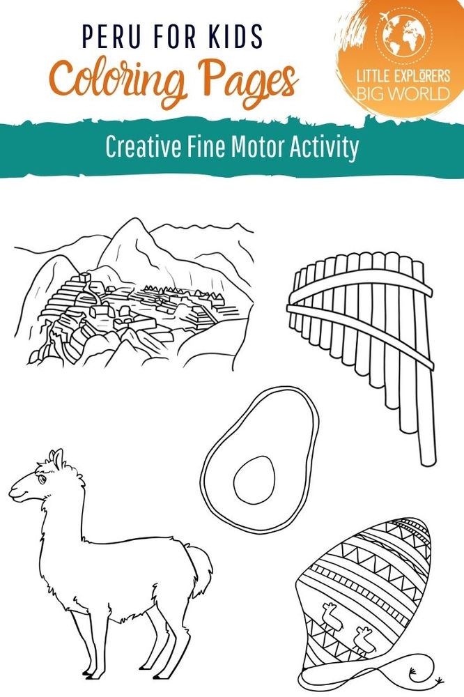 Peru Coloring Pages