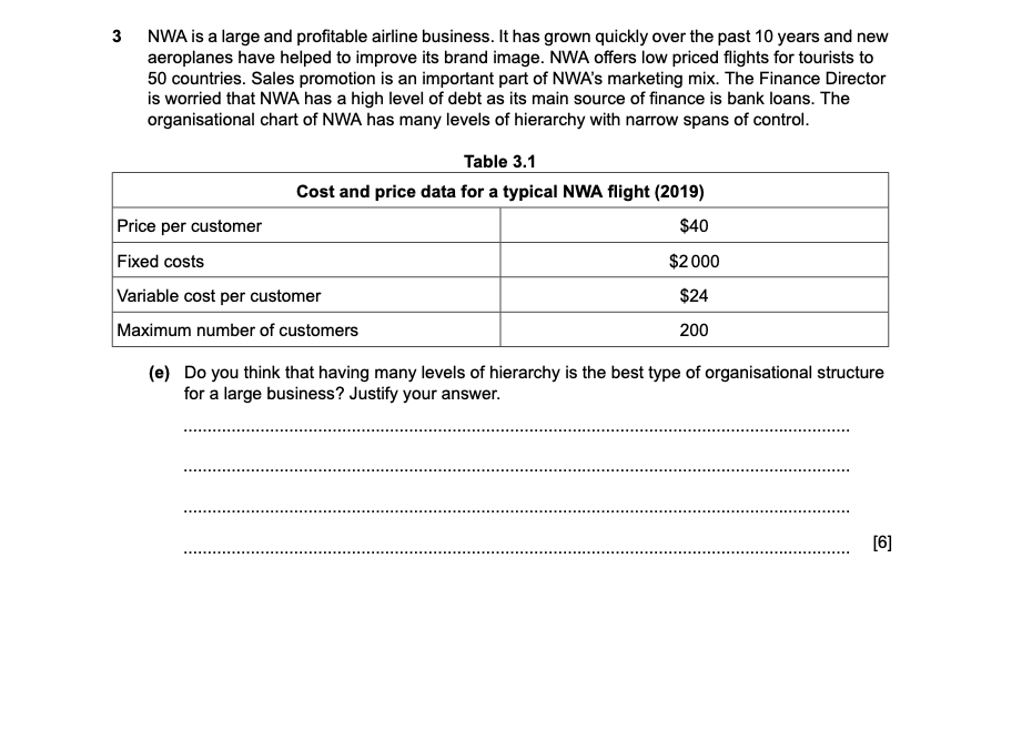 IGCSE Business Studies 6-Mark Question (0450/7115) | IGBizStudies