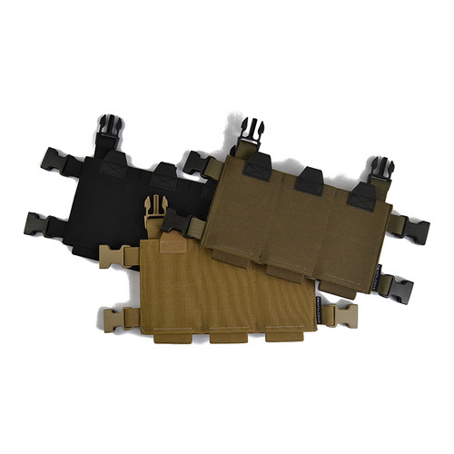 [Twinfalcons] TRIPLE 5.56 OPEN TOP ELASTIC MAG PANEL | Ironwolf Tactical