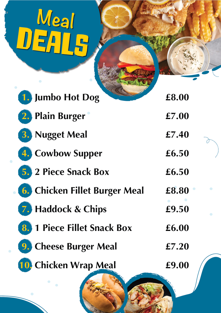 TAKE AWAY MENUS | Superbites