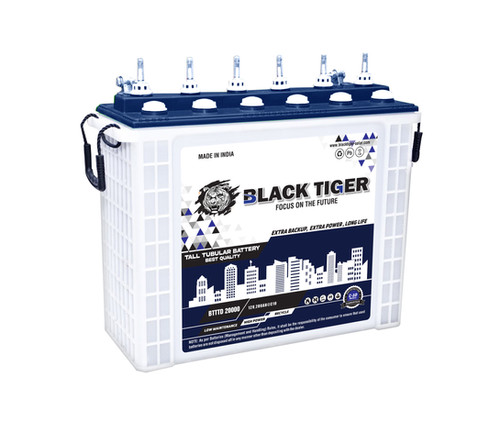 Black Tiger Tall Tubular Battery BTTTD 20000 | Su-mak Solar