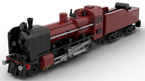 VR K class (Steamrail red) | Capital Loco Kits