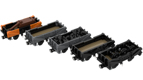 NSWGR S-class open wagon pack | Capital Loco Kits