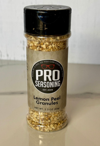 Lemon Peel Granules | Chef Nikki Pettineo