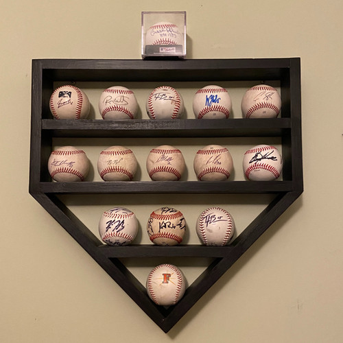 Baseball Display Shelf | Snallygaster Woodwor
