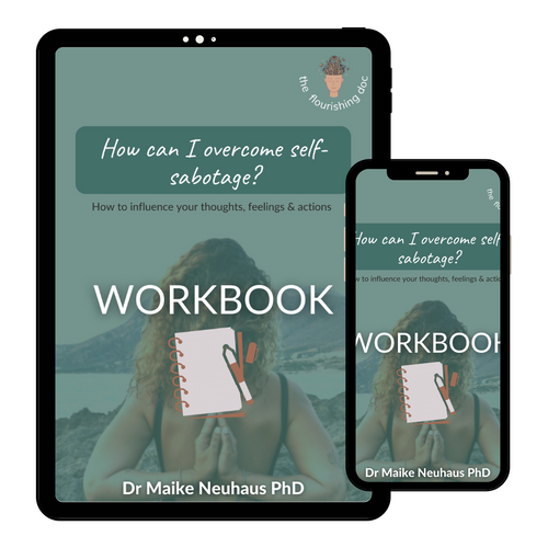 Workbook 'How can I overcome self-sabotage?' | the flourishing doc