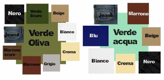 COME ABBINARE IL COLORE VERDE