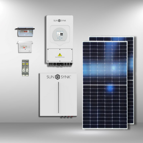 16Kw Sunsynk Inverter & 1 x 15.97KwH Battery & 18 x JA 550w Solar ...