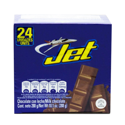 Jet Chocolate con leche 288g | Tienda Movil