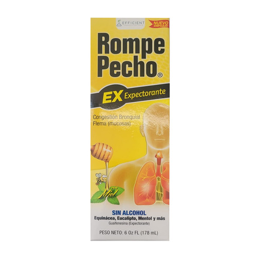Jarabe expectorante rompe pecho 178ml | Tienda Movil