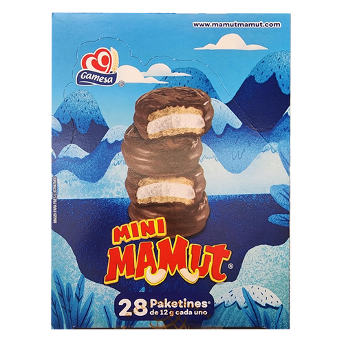 Mini mamut 28 paketines | Tienda Movil