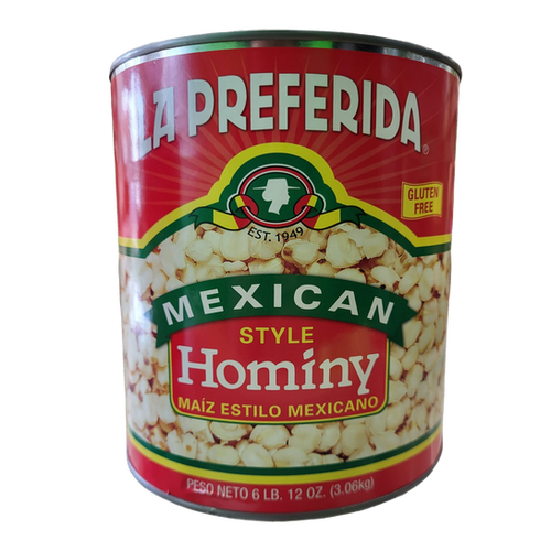 Mexican style hominy la preferida 3.06kg | Tienda Movil