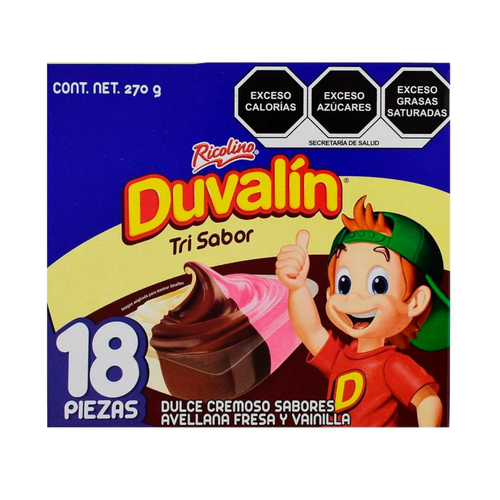 Duvalin trisabor 18pc box | Tienda Movil
