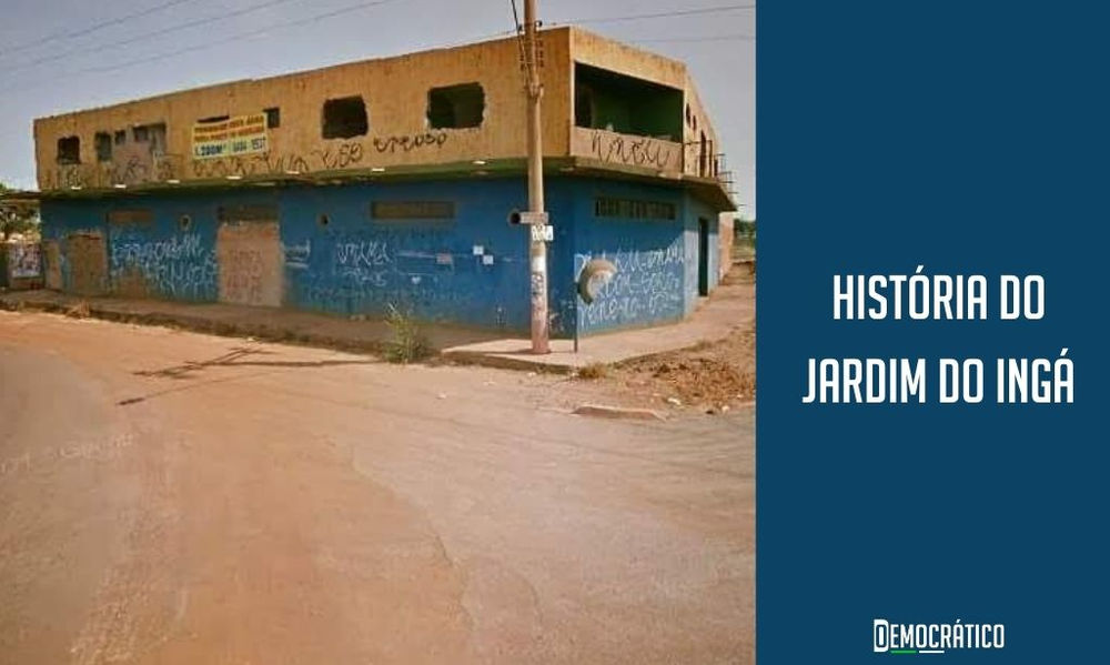 História do Jardim do Ingá: Calango Azul