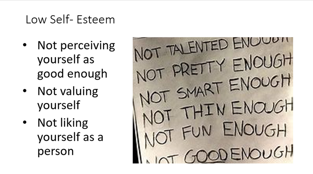 10 Signs that you may have Low Self-Esteem #1